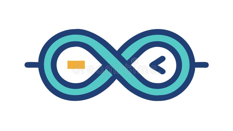 Infinity Loop Technology Icon for Endless Solutions, Vector Design ...