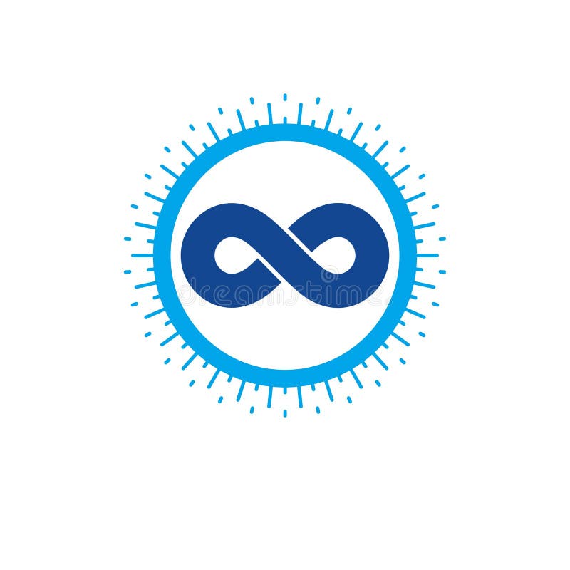Infinity Loop Vector Symbol, Conceptual Logo Special Design. Stock ...