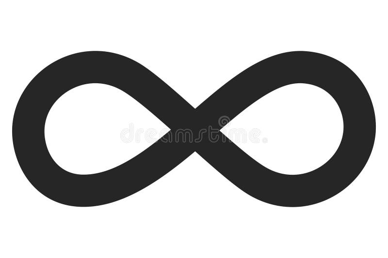 Infinity Loop Vector Symbol Stock Vector - Illustration of infinite ...