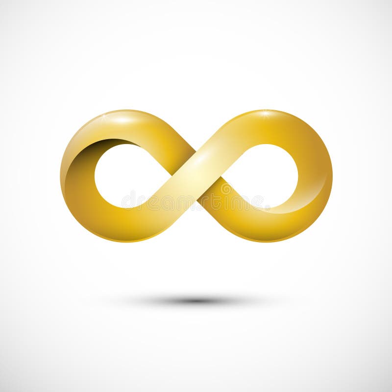 Infinity Love, Forever Symbol Stock Vector - Illustration of infinite ...