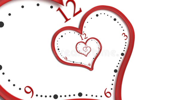 Infinity love time stock illustration. Illustration of number - 22540871