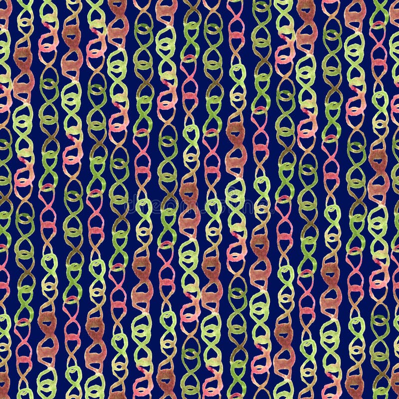 Infinity Minimal Pattern. Geometric Watercolour Seamless Endless Print ...