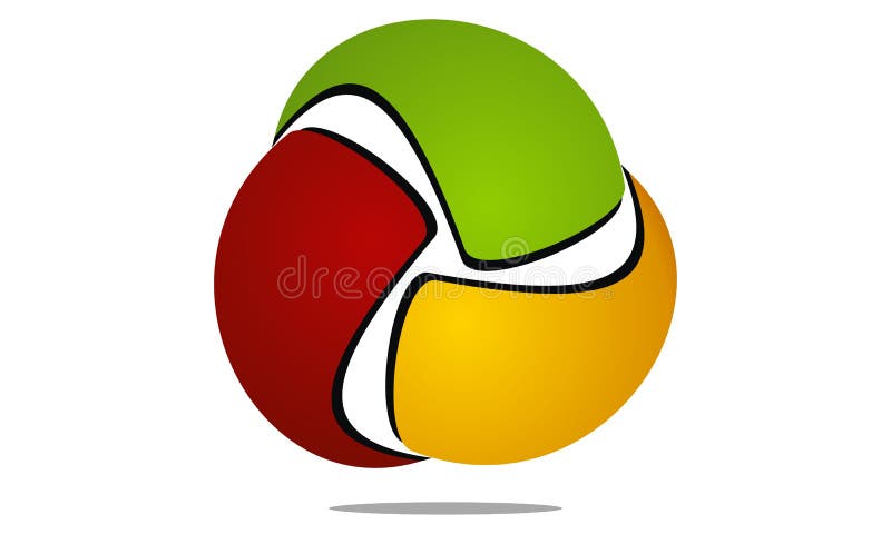 Infinity Motion Solution Initial a Stock Vector - Illustration of ...