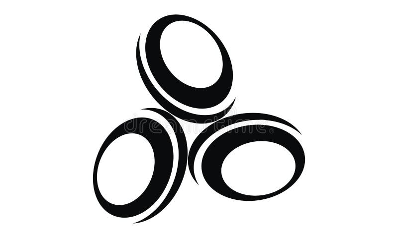 Infinity Motion Solution Initial a Stock Vector - Illustration of ...