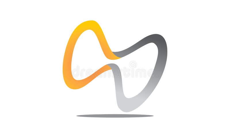 Infinity Motion Solution Initial a Stock Vector - Illustration of ...