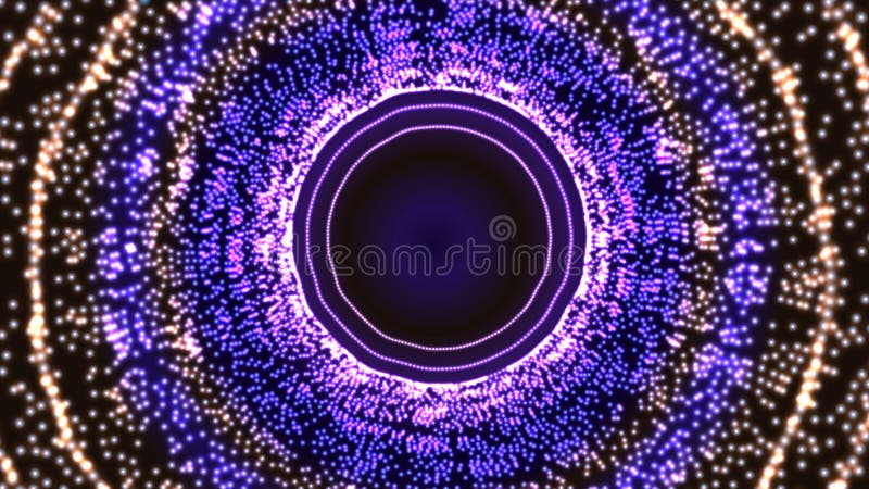 Infinity Object. Abstract Futuristic Digital Technology Background ...