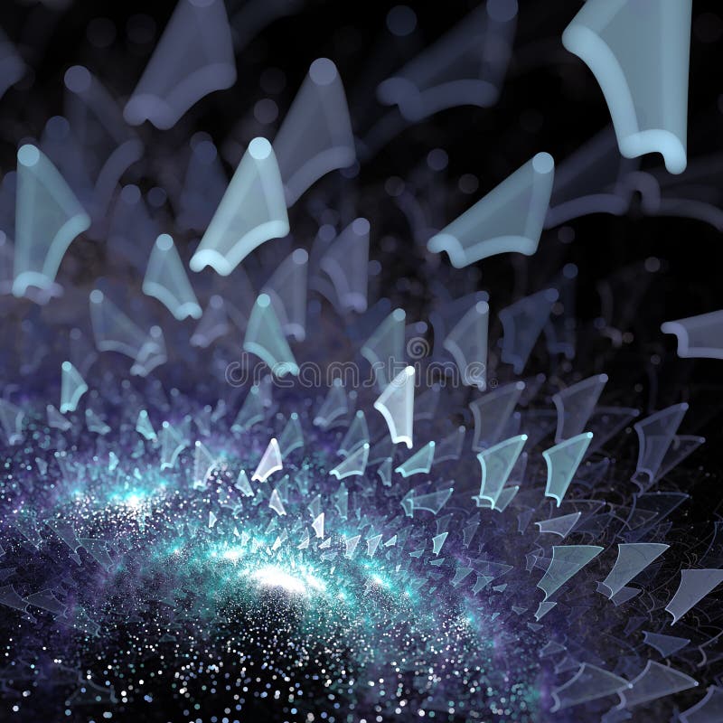 Infinity Paper Fractal stock image. Image of basic, combine - 84852021