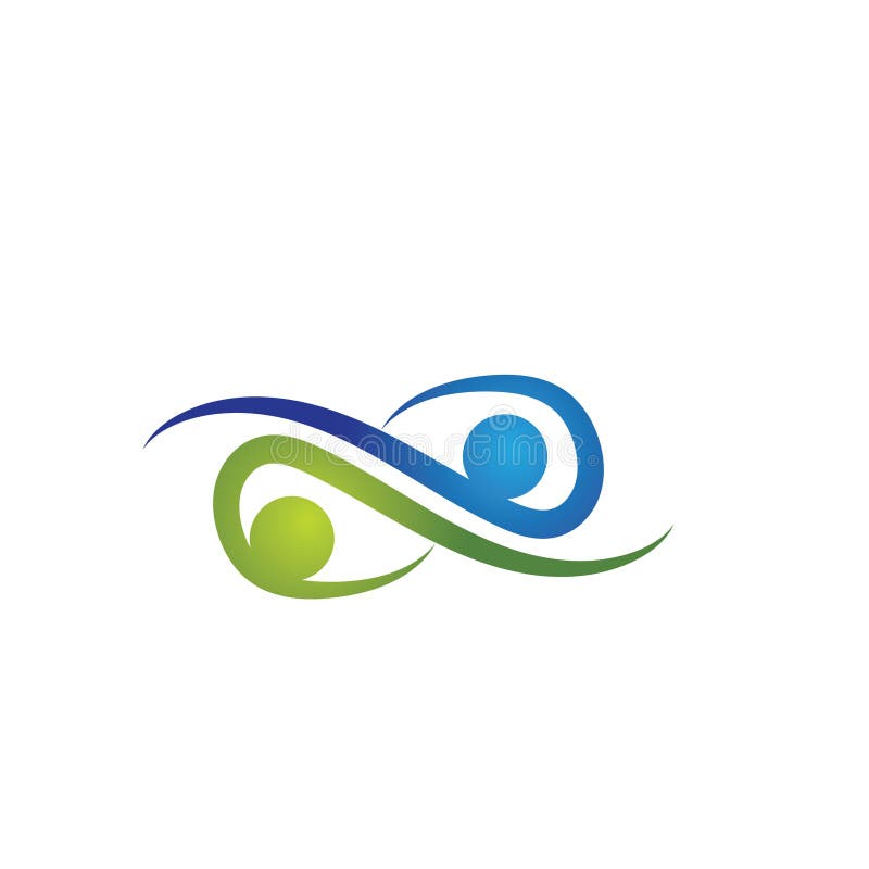 Infinity People Family and Community Logo Vector Stock Vector ...