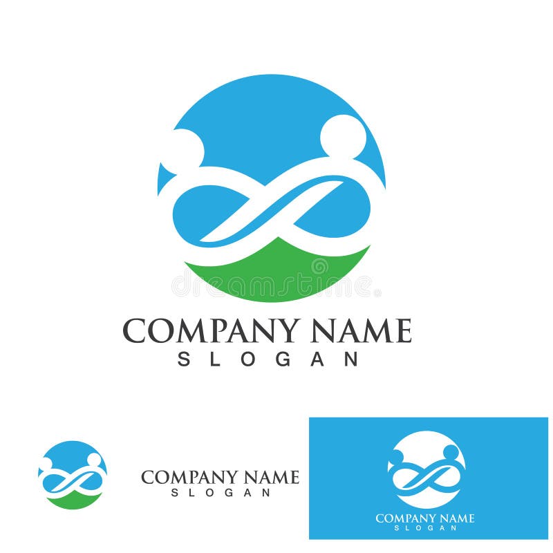 Family Care Infinity Logo Symbol Stock Illustrations – 511 Family Care ...