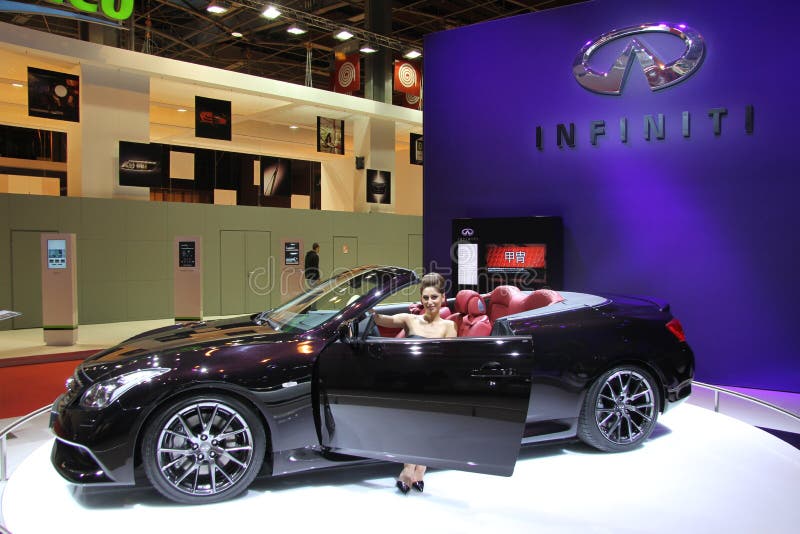 INFINITY Performance Line Concept Editorial Stock Image - Image of ...