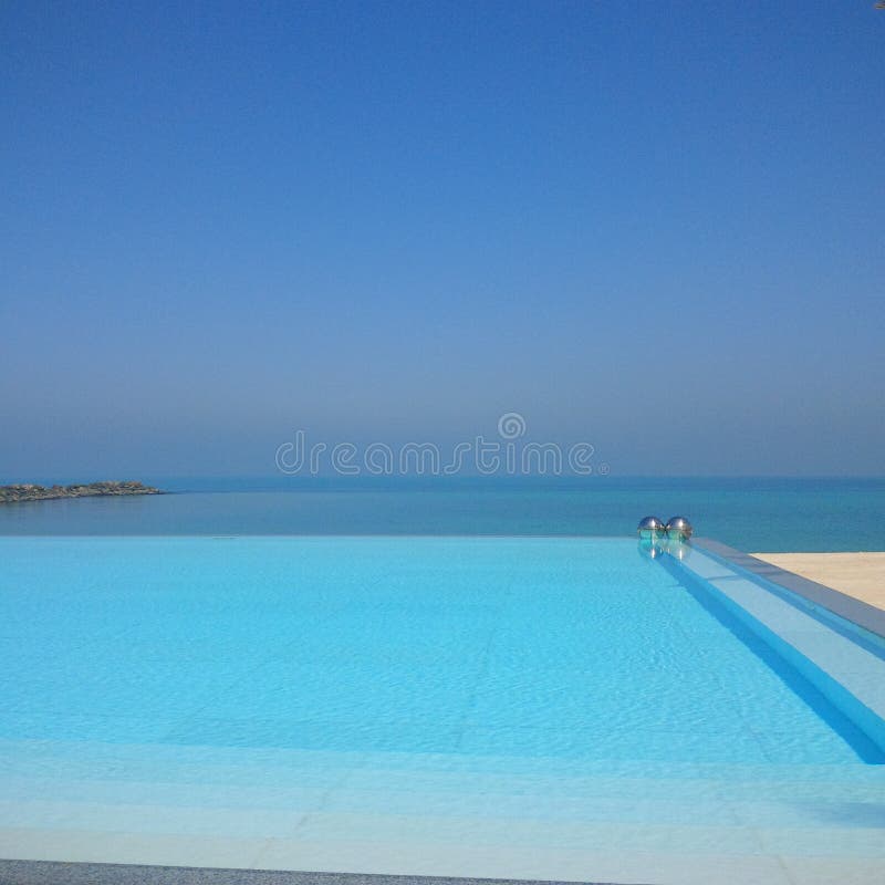 Infinity pool stock image. Image of leading, luxurious - 59638801