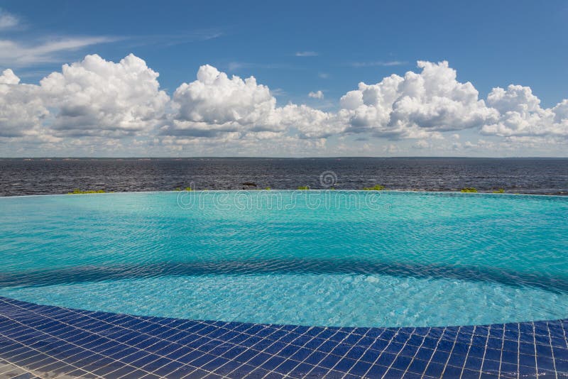 Pool near river stock image. Image of pool, edges, river - 251991369