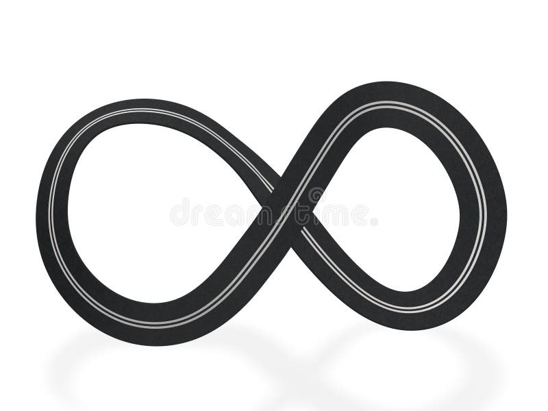 Road Shape Infinity Stock Illustrations – 336 Road Shape Infinity Stock ...