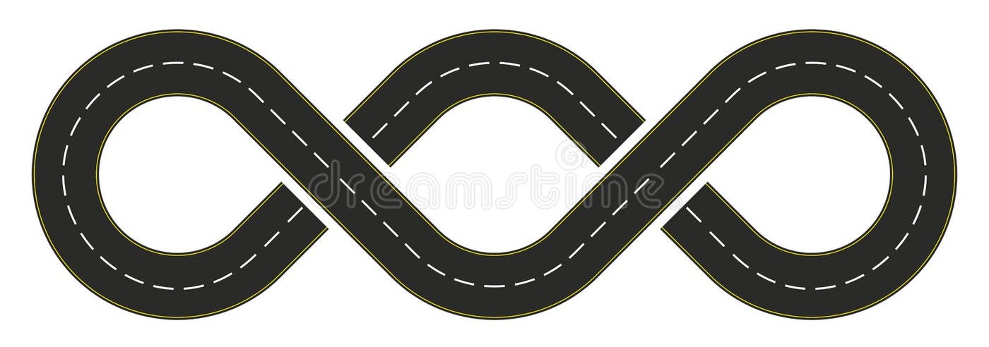 Infinity Road Stock Illustrations – 2,469 Infinity Road Stock ...