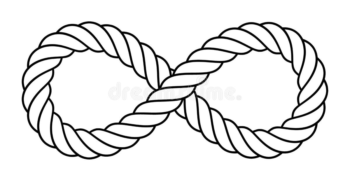 Infinity Rope Stock Illustrations – 1,126 Infinity Rope Stock ...