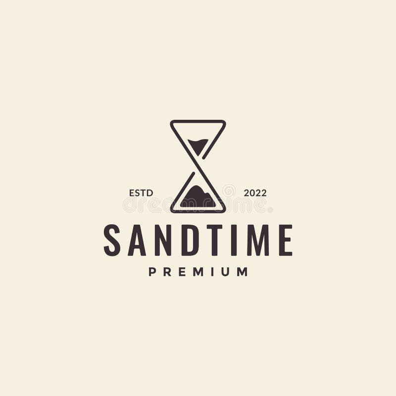 Infinity Sand Time Logo Design Stock Vector - Illustration of design ...
