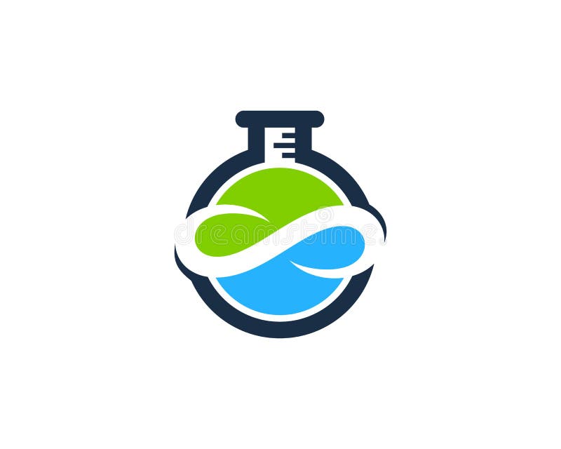 Infinity Science Lab Icon Logo Design Element Stock Vector ...
