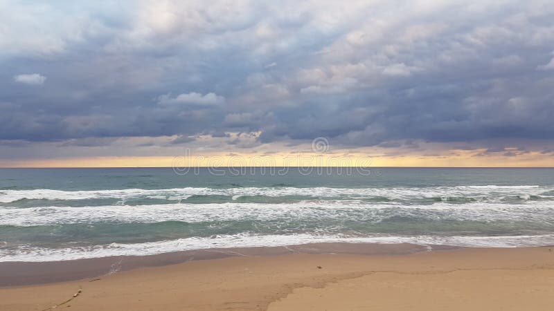 Infinity, Sea and Sky. Dream Stock Image - Image of ocean, sunlight ...