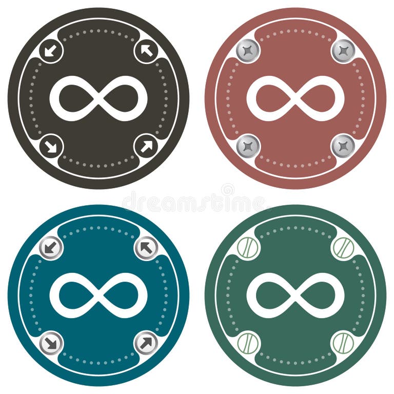 Infinity stock vector. Illustration of four, formula - 55157738