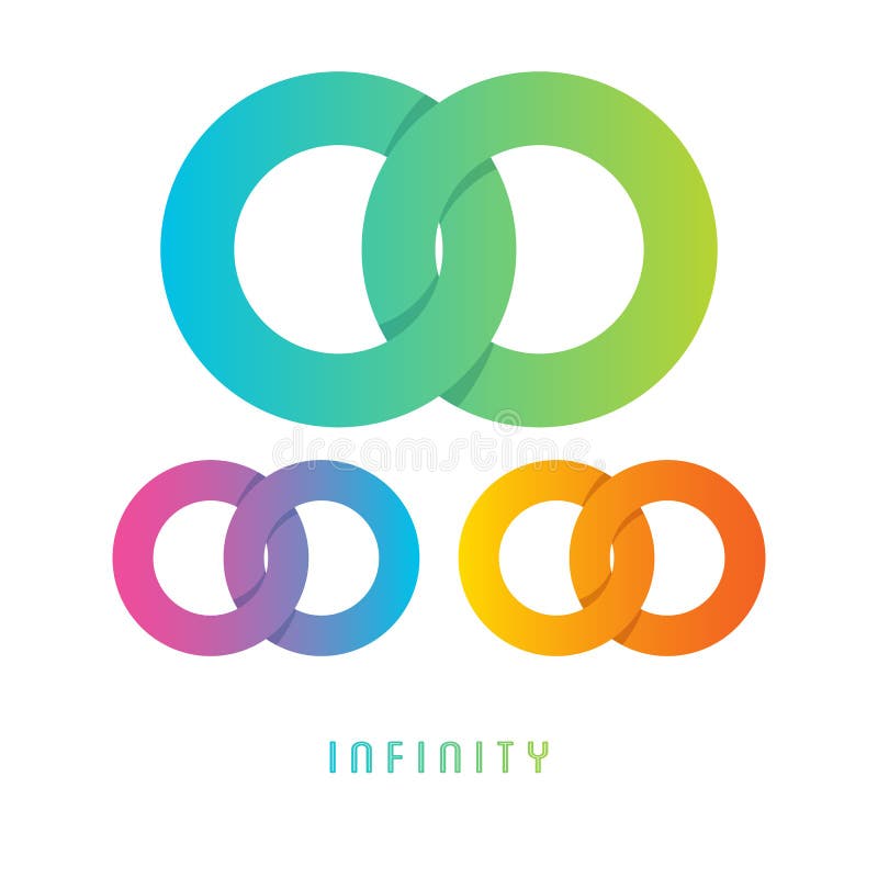 Infinity Sign Different Colored Stock Illustrations – 56 Infinity Sign ...