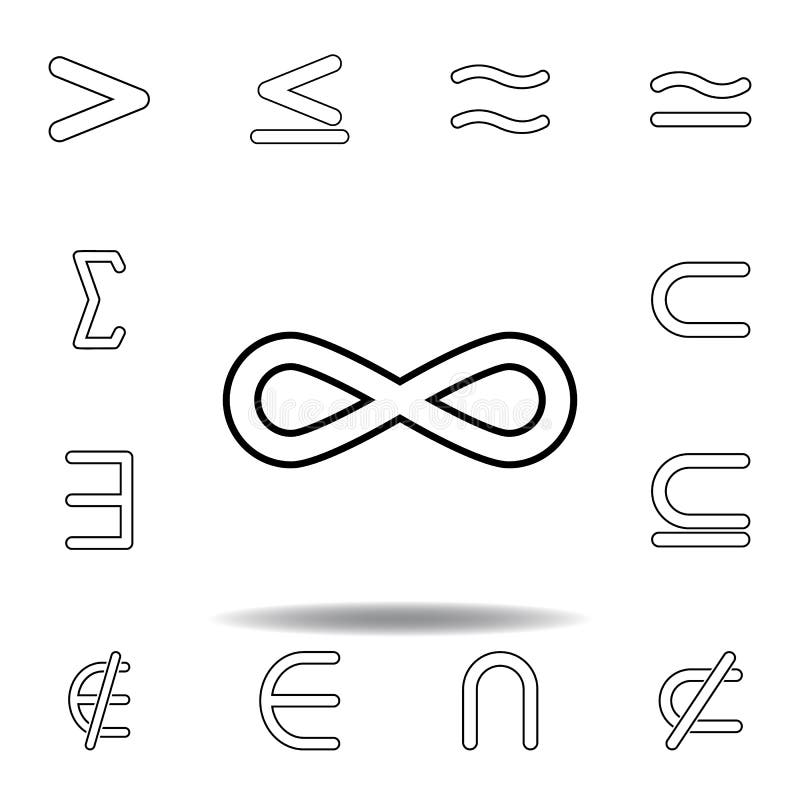 Loop Circle Infinity Icon Thin Line Stock Illustrations – 543 Loop ...