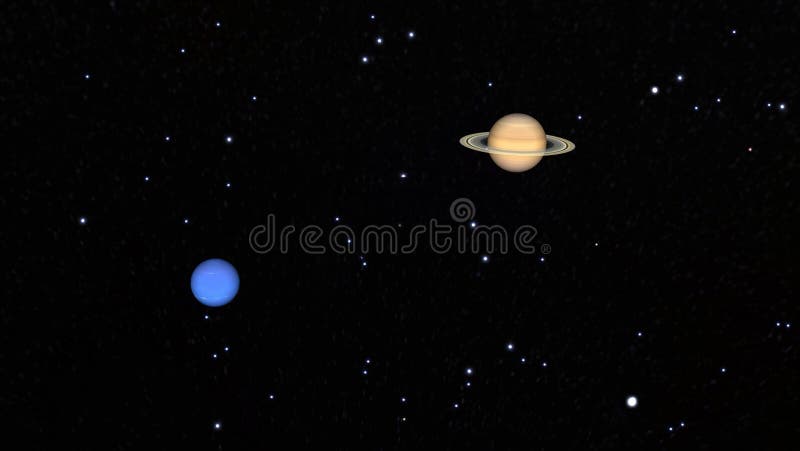 Infinity from the Sky. Space and Planets Stock Illustration ...