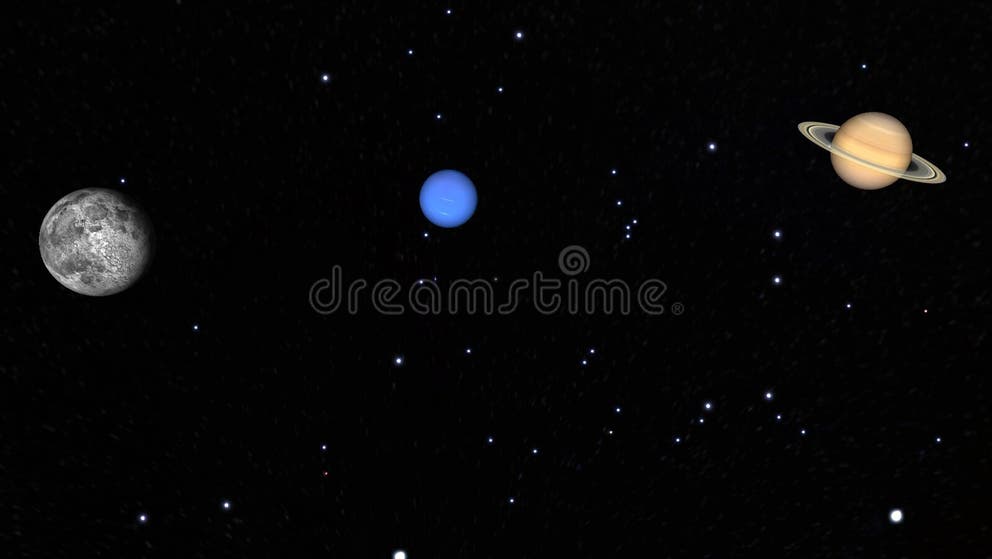 Infinity from the Sky. Space and Planets Stock Illustration ...