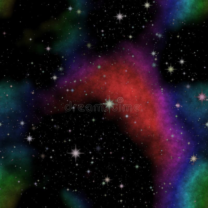 Infinity space background stock illustration. Illustration of night ...