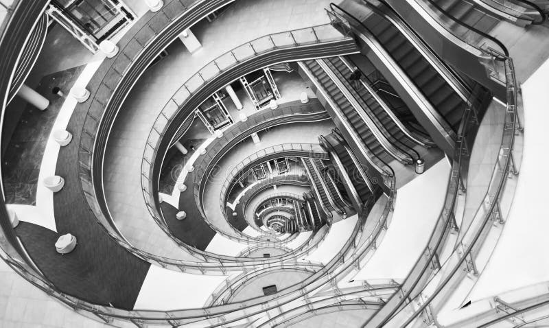 Infinity stairs. stock photo. Image of curve, infinity - 17038454