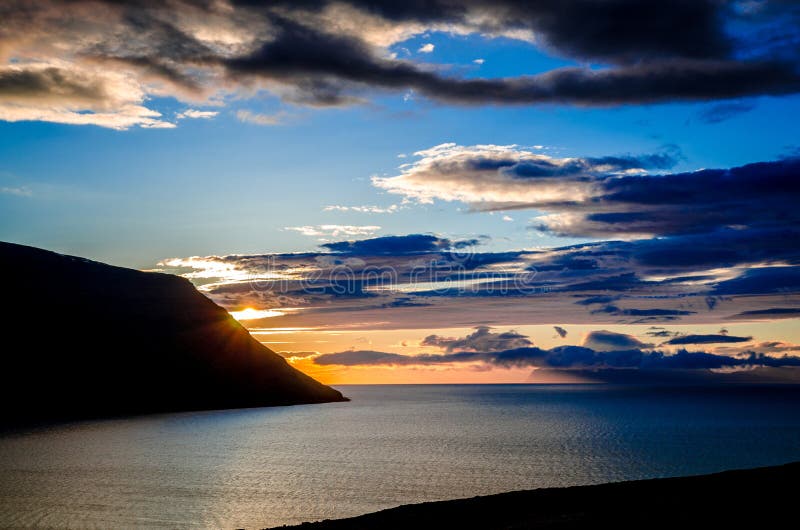 Infinity sunset stock photo. Image of vacation, silhouette - 44741654