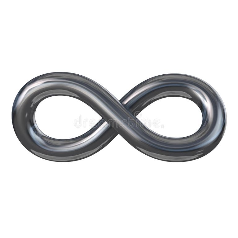 Metal Infinity Symbol Stock Illustrations – 1,618 Metal Infinity Symbol ...