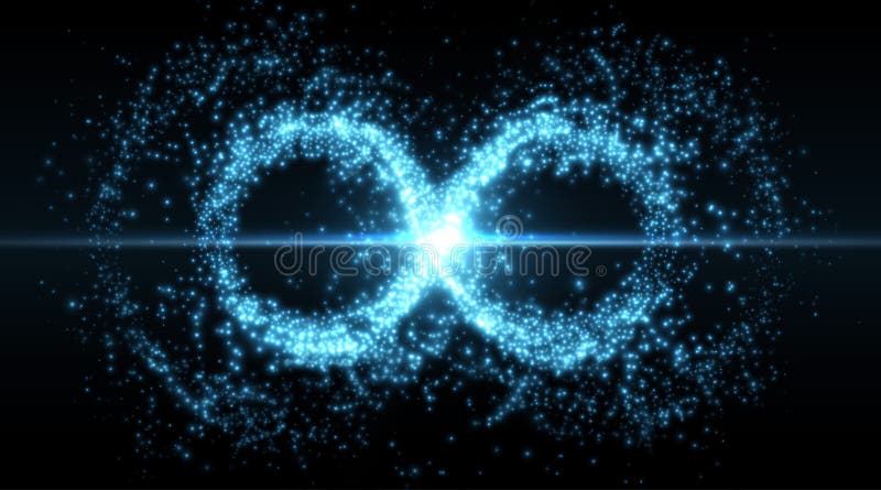 Infinity Symbol Background. Vector Illustration. Stock Vector ...