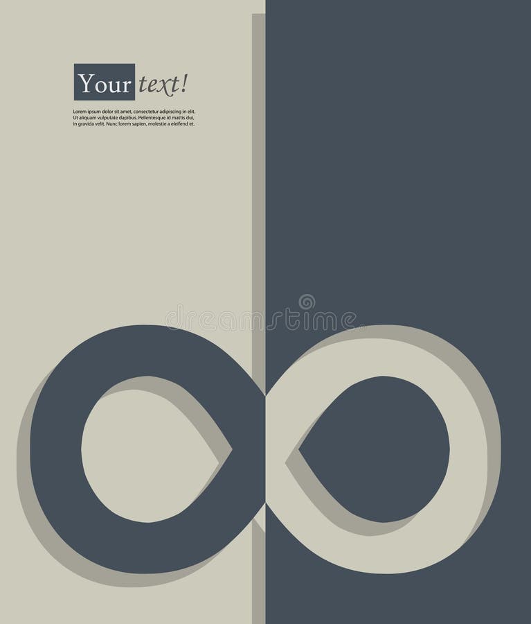 Infinity symbol stock vector. Illustration of endless - 86592815