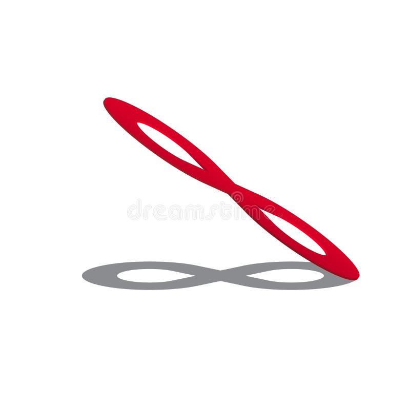 Infinity Symbol Metal Ribbon Stock Illustrations – 150 Infinity Symbol ...