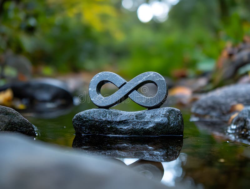 "Stone-Carved Infinity Symbol: a Timeless Representation of Endless ...