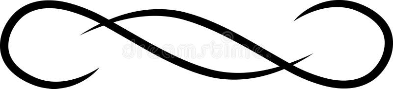 Infinity Symbol is Depicted As a Continuous Loop, Representing Eternity ...