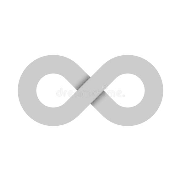 Infinity Symbol Icon. Representing the Concept of Infinite, Limitless ...