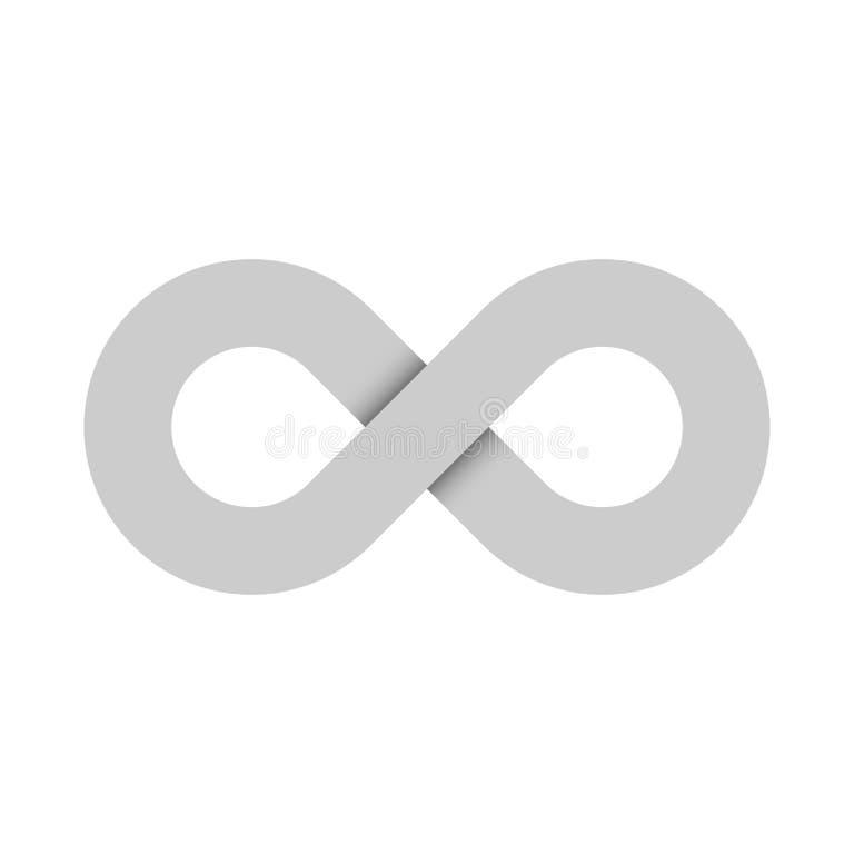 Infinity Symbol Icon. Representing the Concept of Infinite, Limitless ...