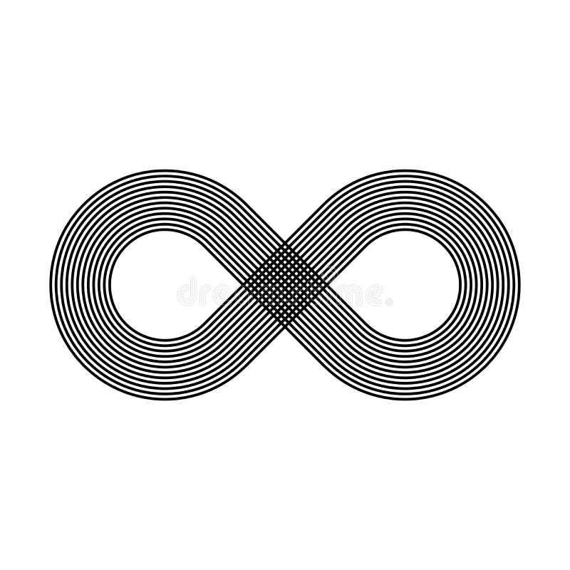 Infinity Symbol Icon. Representing the Concept of Infinite, Limitless ...