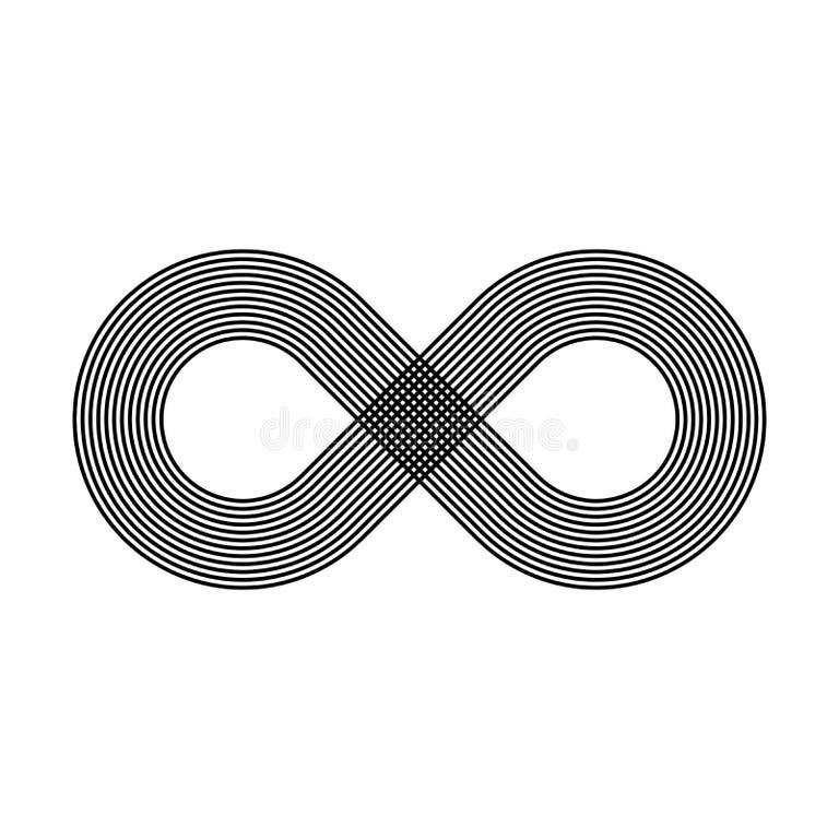 Infinity Symbol Icon. Representing the Concept of Infinite, Limitless ...