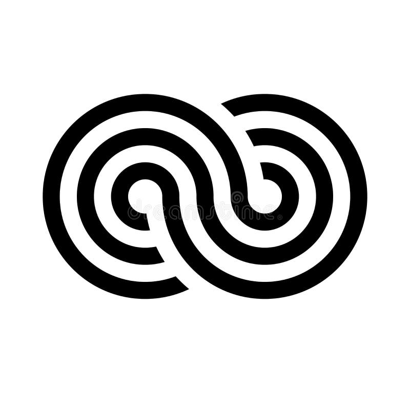 Infinity Symbol Icon. Representing the Concept of Infinite, Limitless ...