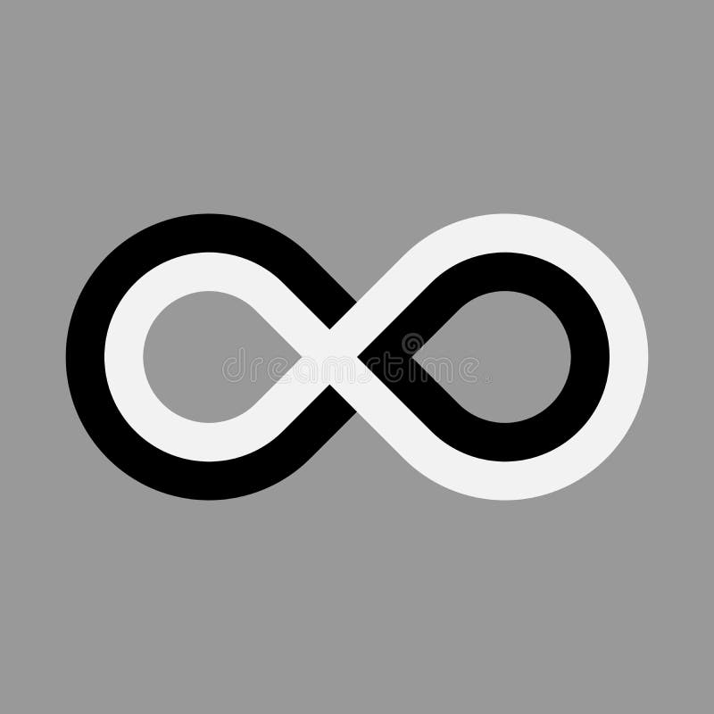 Infinity Symbol Icon. Representing the Concept of Infinite, Limitless ...