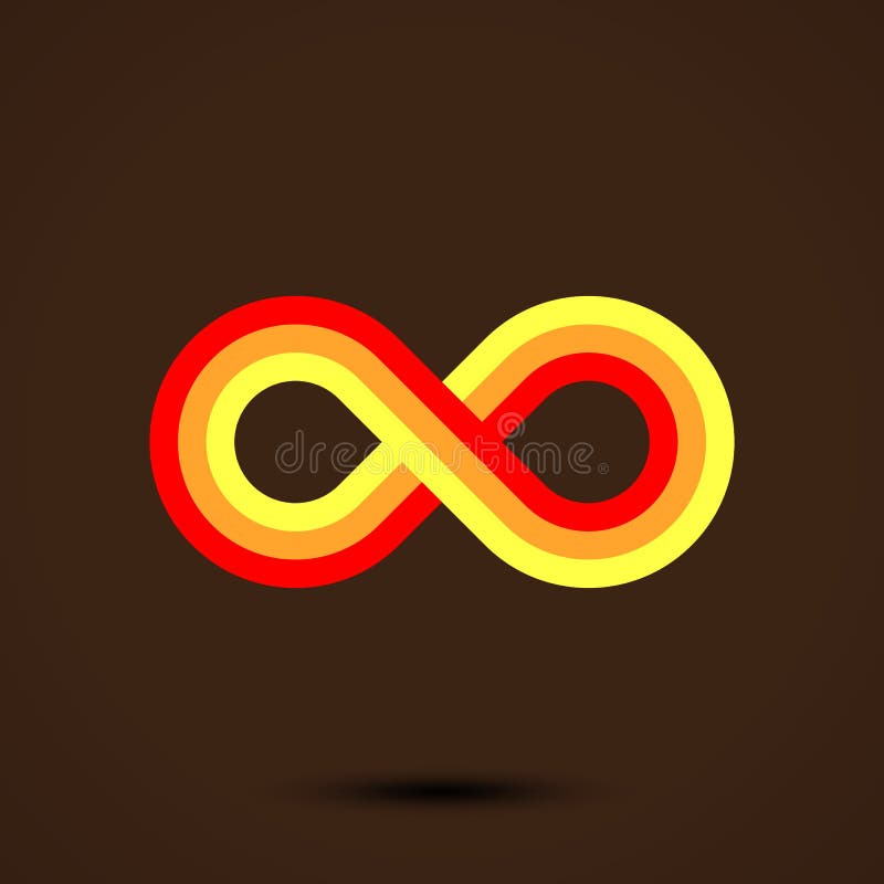 Infinity symbol icon stock vector. Illustration of branding - 96652120