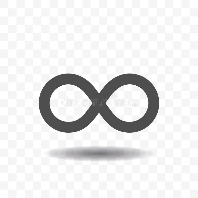 Infinity Symbol Shape Digitally Drawn Low Poly Wire Frame. Stock Vector ...