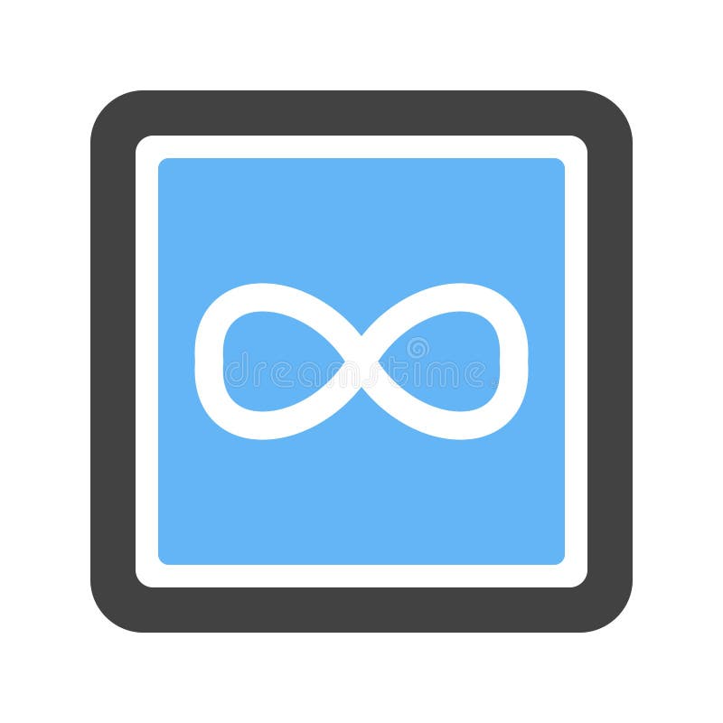 Infinity Symbol stock vector. Illustration of equations - 100323086
