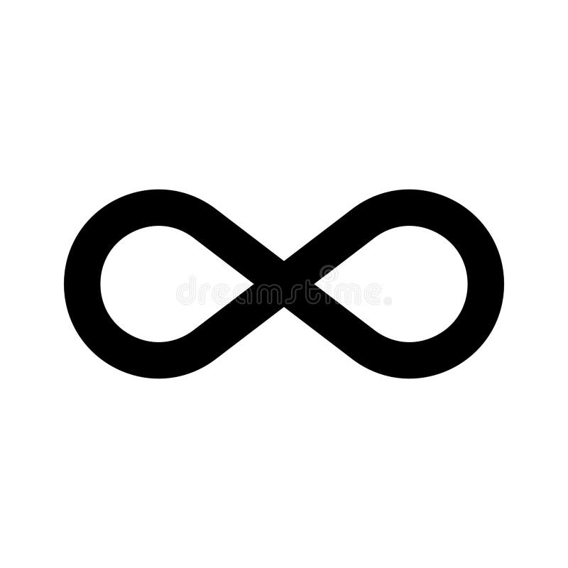 Infinity Symbol. Limitless Concept Sign. Eternal Loop Icon. Endlessness ...