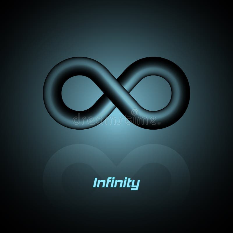 Infinity Symbol, Premium Limitless Logo Stock Vector - Illustration of ...