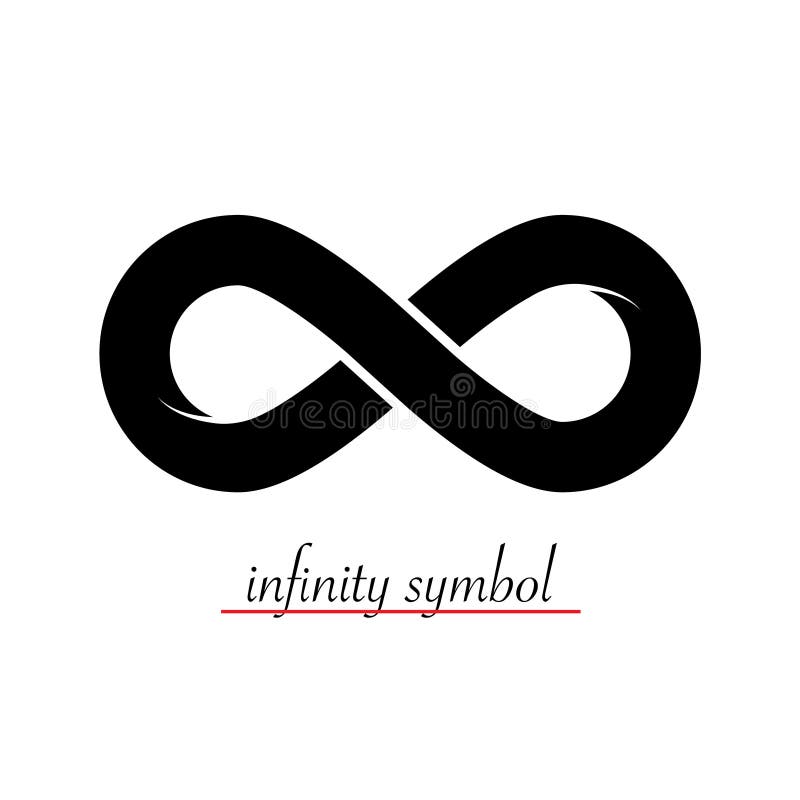 Infinity Symbol - Loop Icon. Vector Endless Shape Stock Vector ...