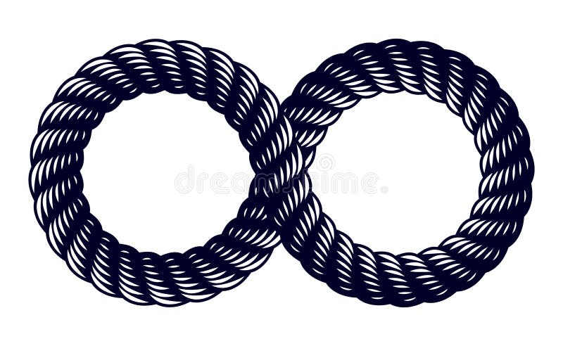 Infinity Knot Rope Tattoo
