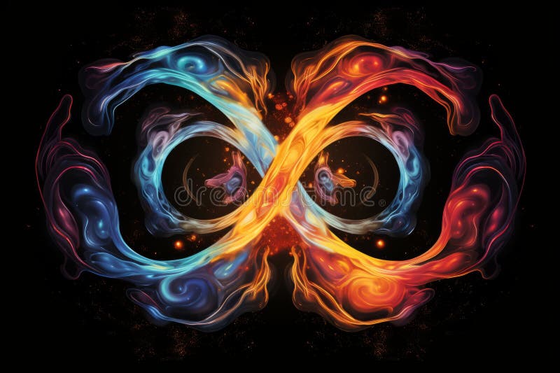 Infinity Water Wave Symbol and Icon Logo Stock Vector - Illustration of ...